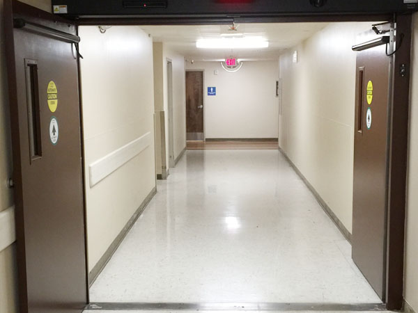 Automatic Swing Door Installation - French Hospital | American ...