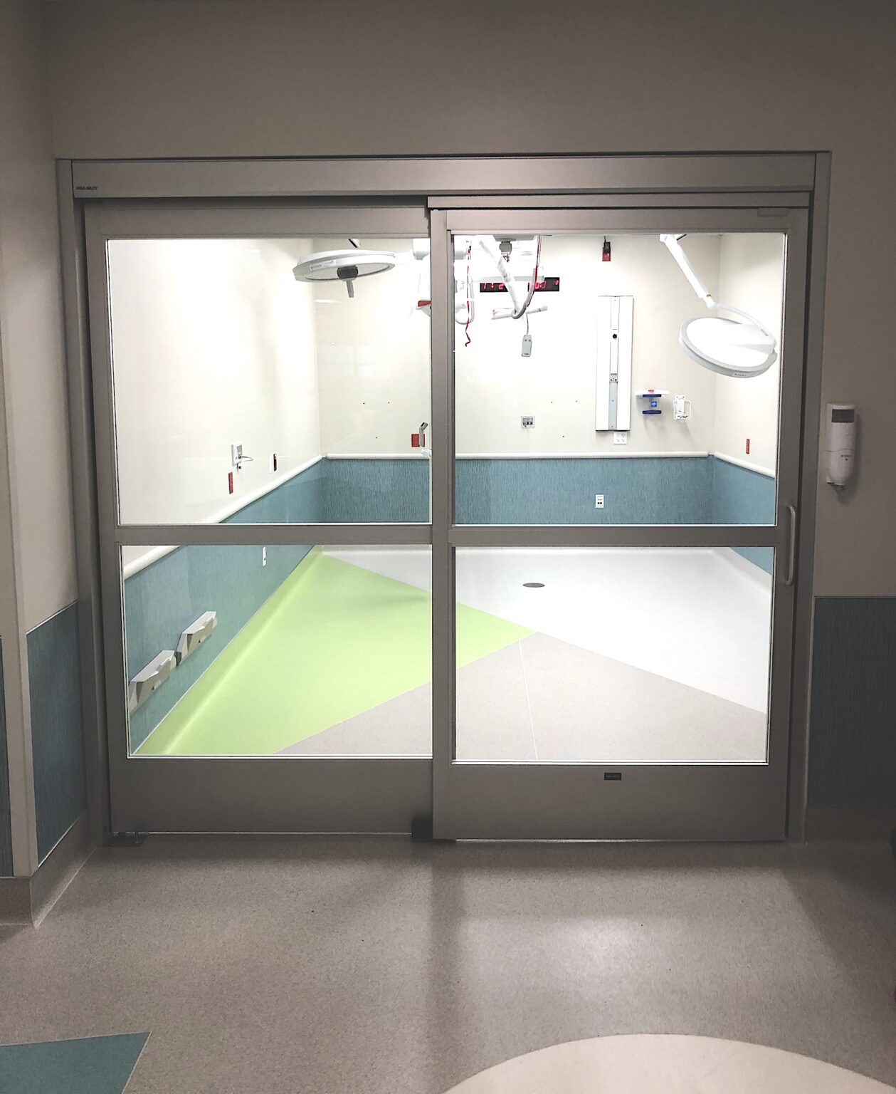 ICU Sliding Doors Installation | American Automatic Doors, Inc.