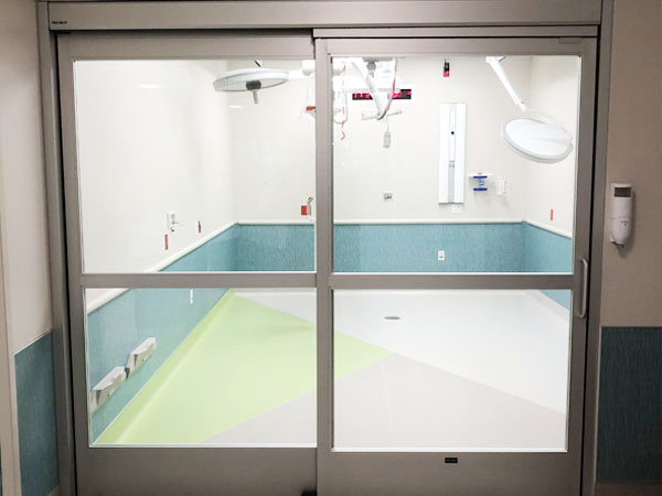 ICU Sliding Doors Installation | American Automatic Doors, Inc.